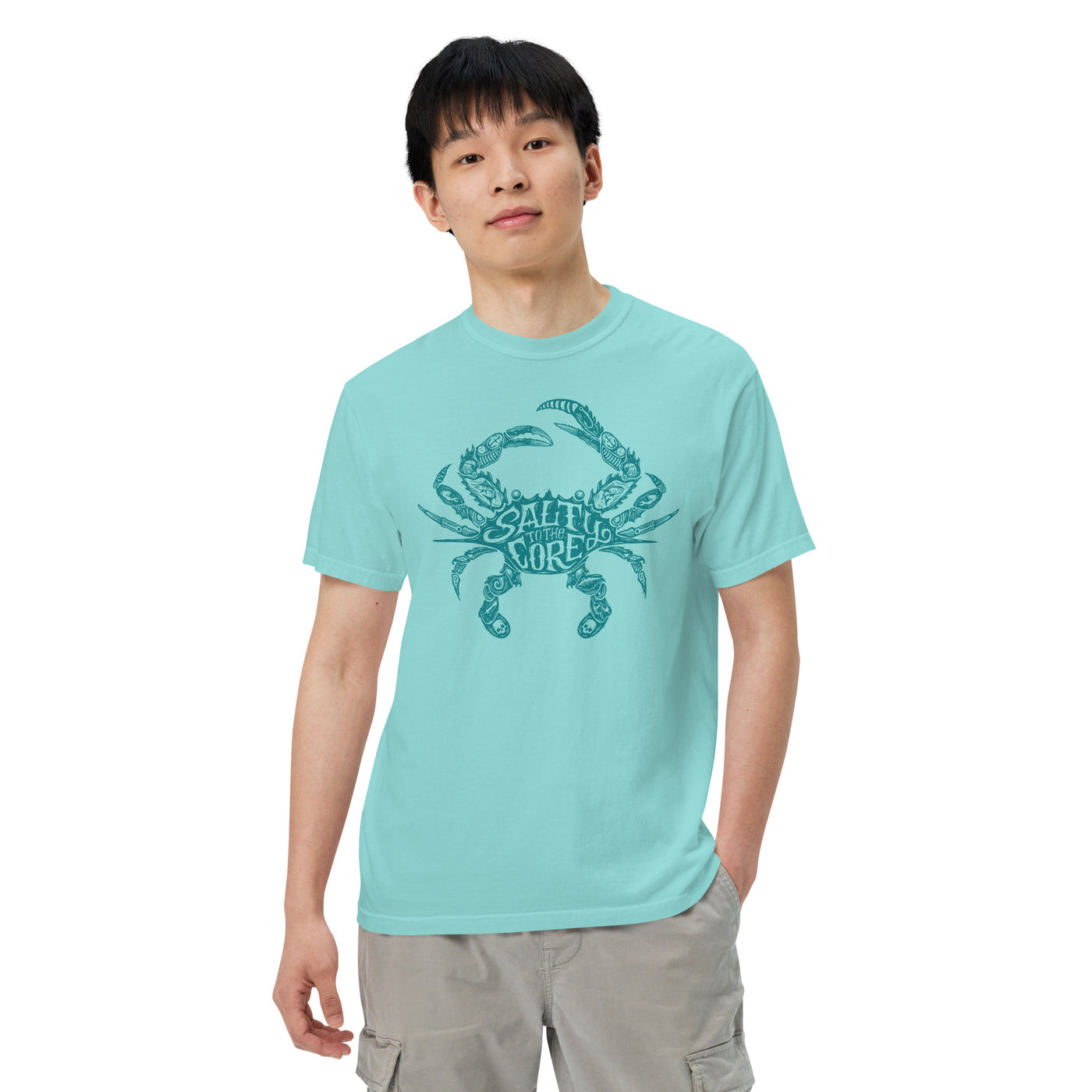 The Official "Salty To The Core" Salty Crab Men's T-Shirt