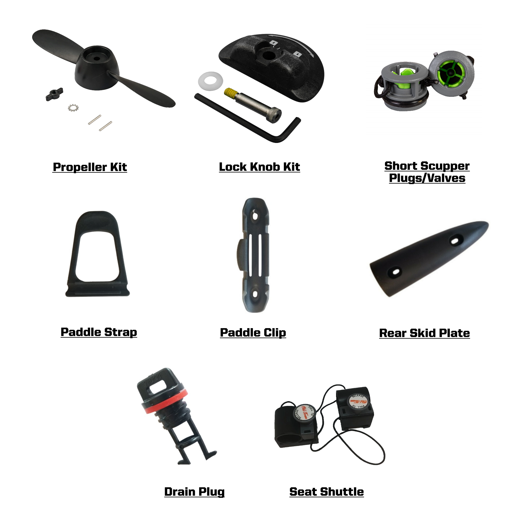 Kayak Replacement Parts | Kayak Parts | Old Town Kayak Parts